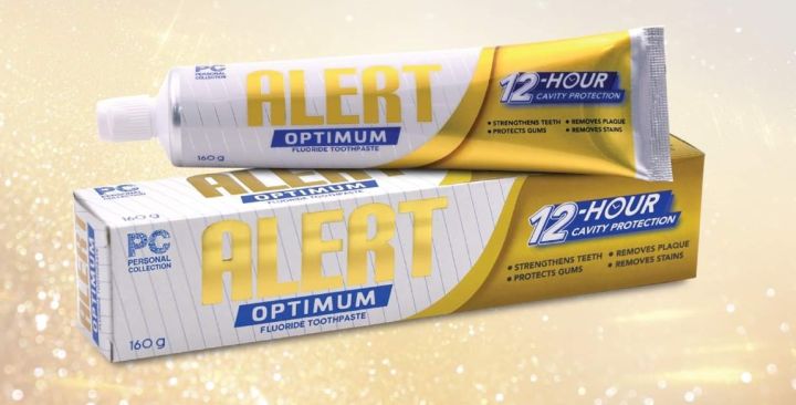 Alert Optimum Fluoride Toothpaste 160 g By Personal Collection | Lazada PH