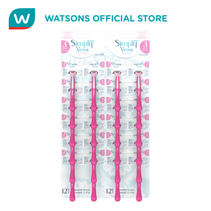 GILLETTE Venus Shaver for Women Simply Basic Disposable Razor (sold per ...