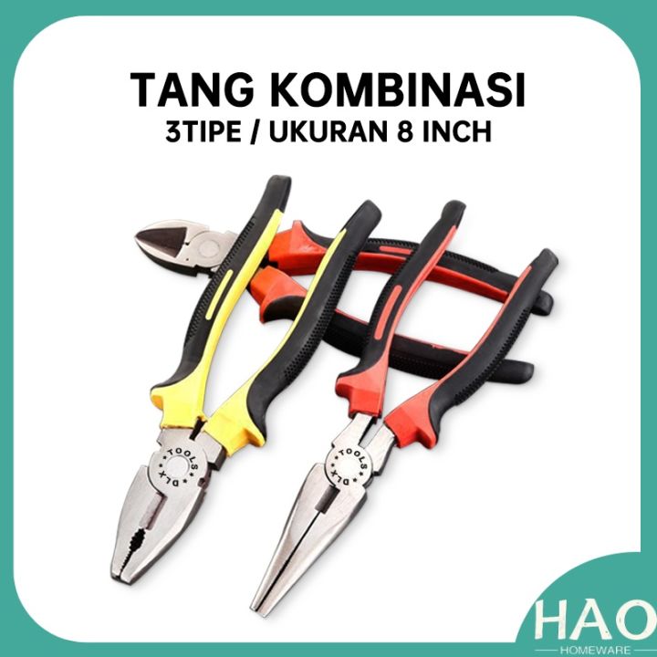 Tang potong 3 TIpe 8 inch/Tang anti karat berkualitas awet/Tang ...