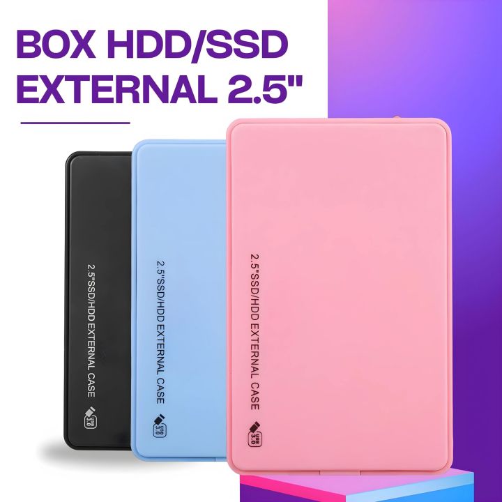 กล่องใส่ HDD USB 3.0 External Box Hard Drive 2.5 กล่องใส่ฮาร์ดดิส External Hard Drive Enclosure ...
