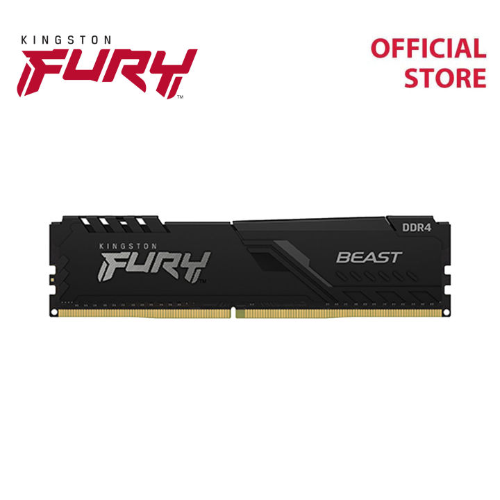 Kingston Fury Beast 8GB/16GB/32GB Single/Kit DDR4 8Gbit DRAM DIMM ...
