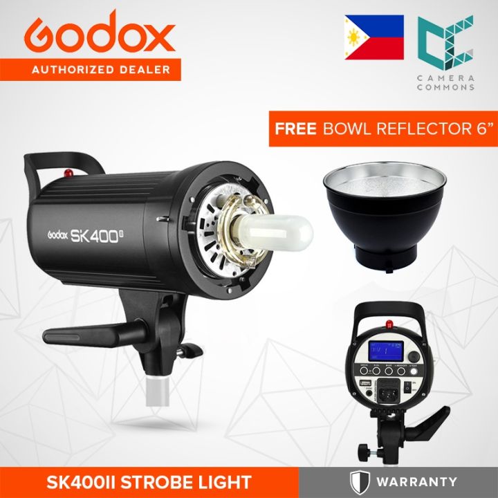 Godox SK400ii 2.4G Wireless X System Bowens Mount Strobe Studio Light ...