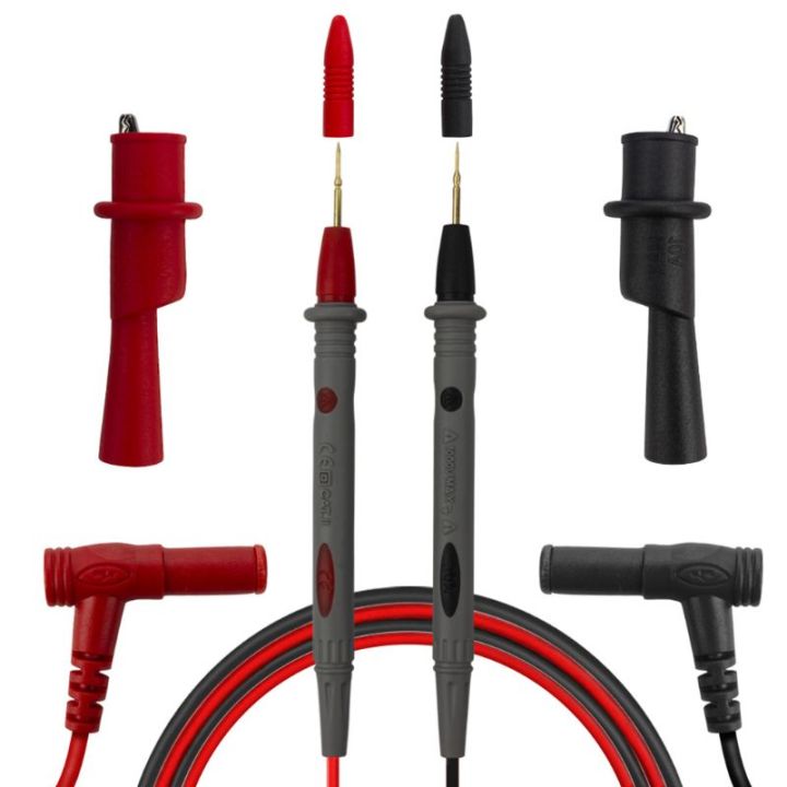 Universal Needle Tip Probe Test Leads Pin Digital Multimeter Multi ...