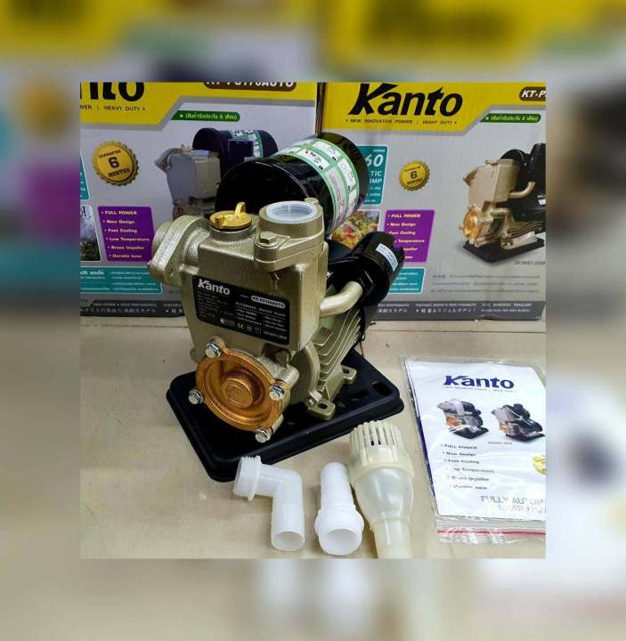 KANTO ปั๊มน้ำอัตโนมัติ รุ่น KT-PS 125 AUTO 370วัตต์ ท่อออก 1X1นิ้ว ดูด ...