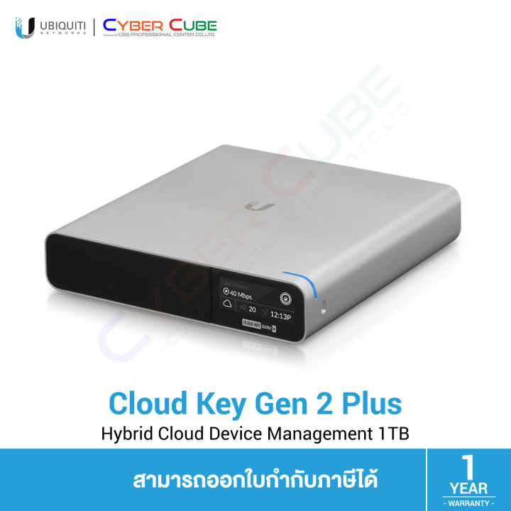 Ubiquiti UniFi Cloud Key Gen 2 Plus Hybrid Cloud Device Management 1TB ...