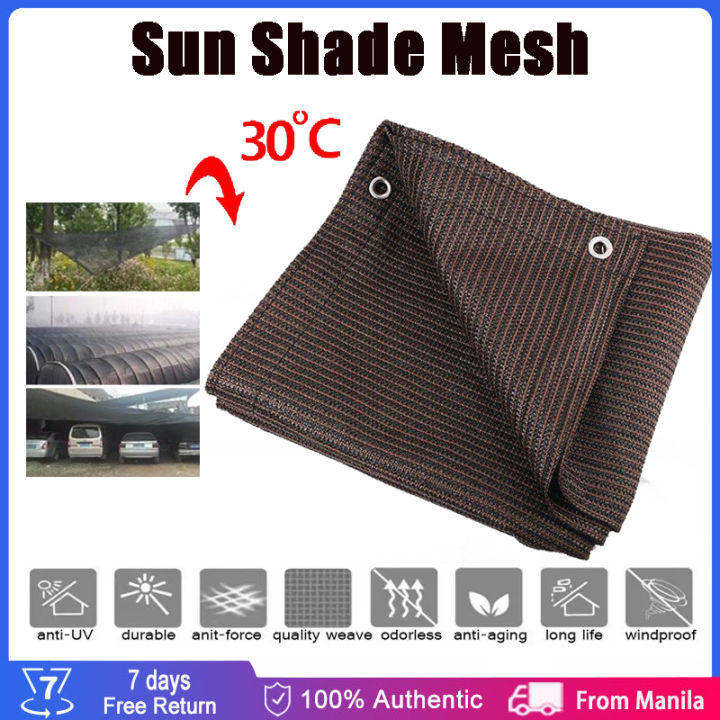 Sun Shade Mesh Canopy Awning Privacy Screen Window Cover 90% UV ...