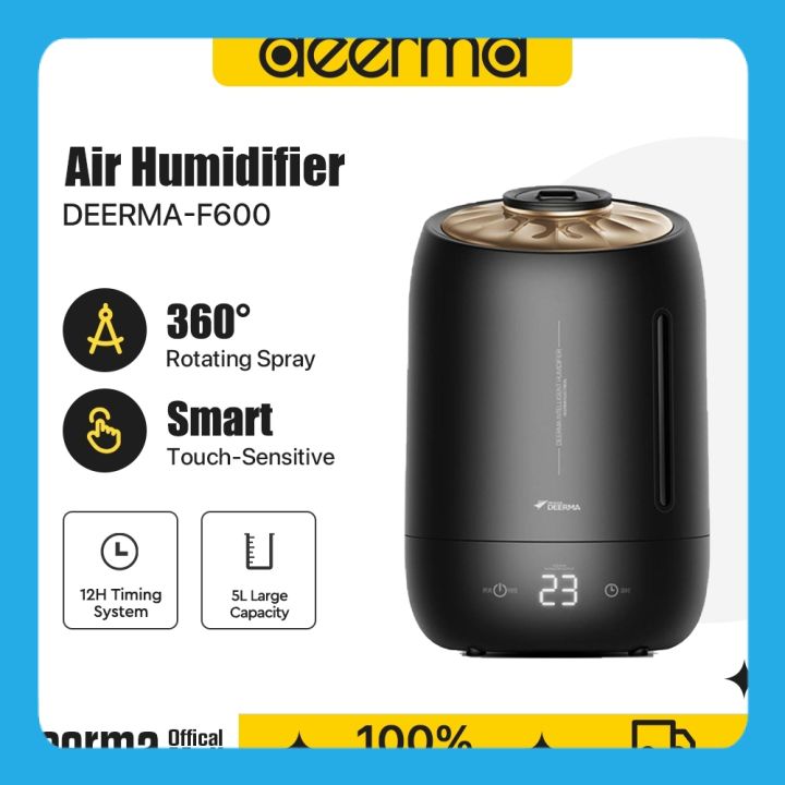 Deerma F600 5L Air Home Ultrasonic Humidifier Touch Version Air ...