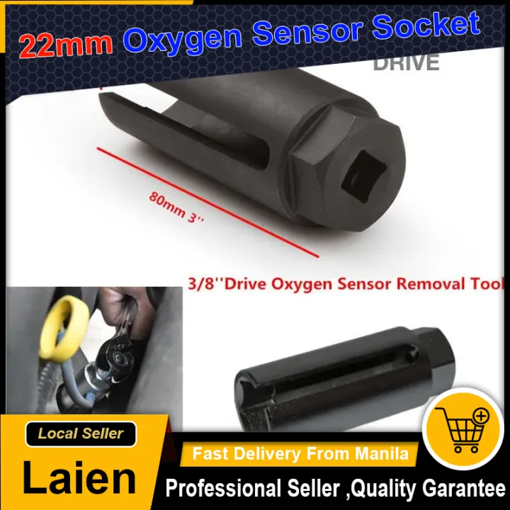 Universal Car O2 Oxygen Sensor Removal Socket 7/8" 22mm 1/2" Drive Tool ...