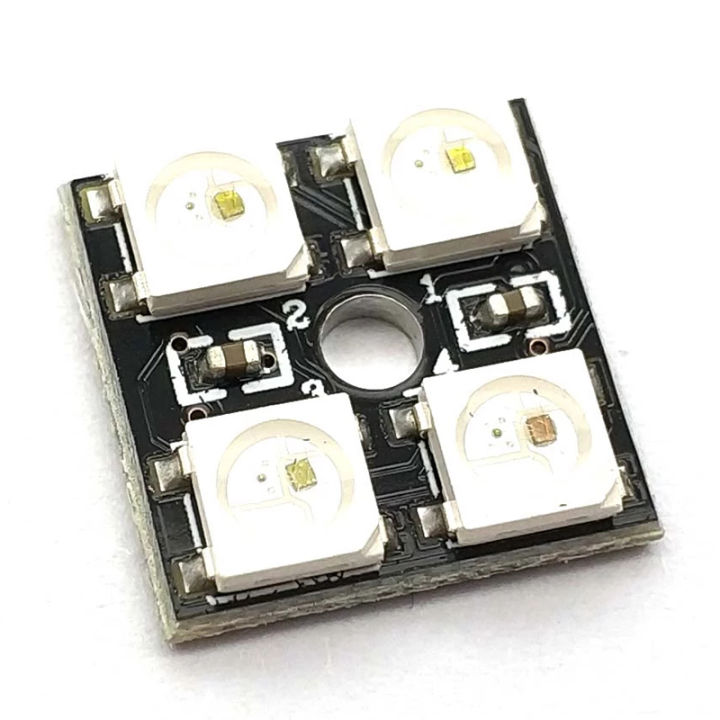 4 Digit Full-color LED Module WS2812B-4 RGB LED Driver Color Lamp ...