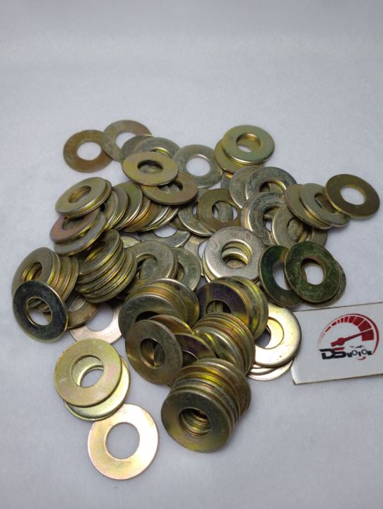 (paket 500 pcs) Ring plat baut 14 lubang 10mm tebal | Lazada Indonesia