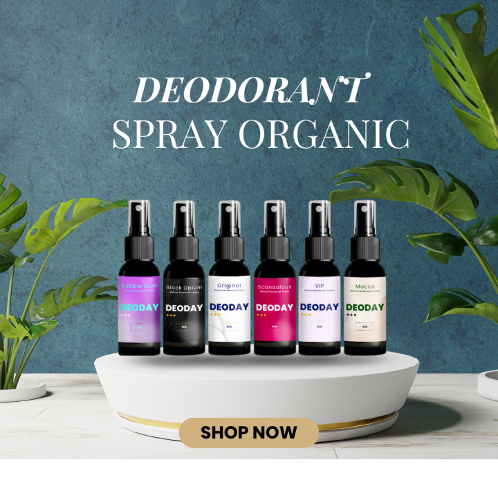 DEO - Natural Deodorant Spray 60 ml Tawas cair Deodorant Tawas | Lazada ...