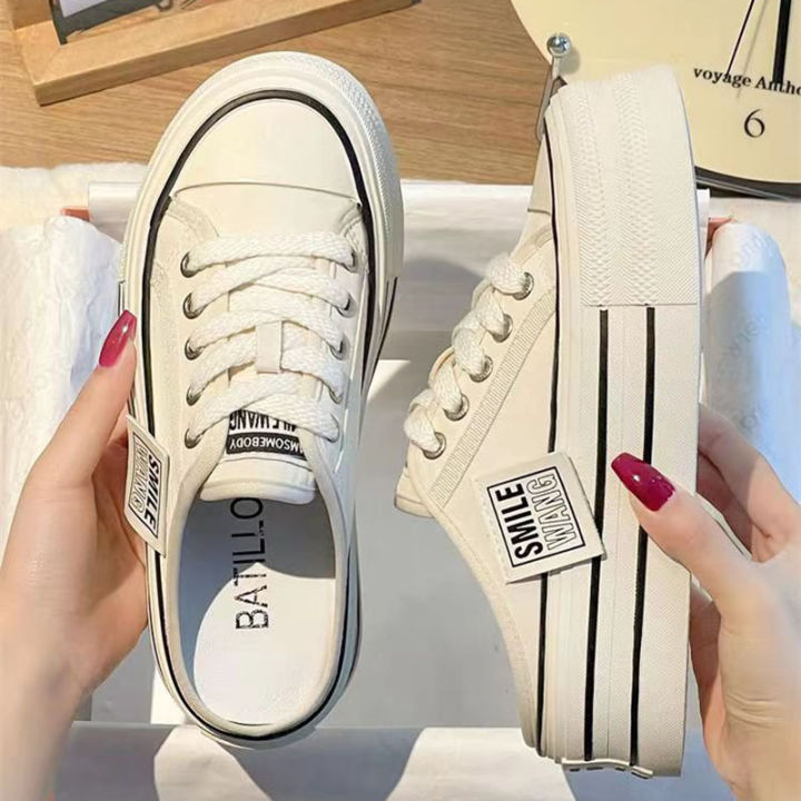 💥Darane💥ฤดูร้อนปี 2024 ใหม่ รองเท้าแตะเพิ่มความสูงพื้นหนา รองเท้าสลิป ...