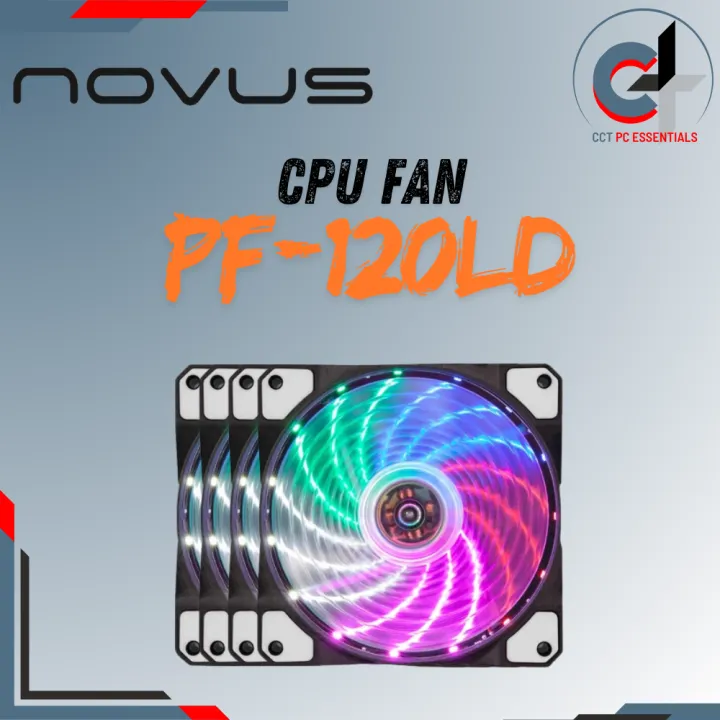 Novus RGB Fan PF-120LD LED Fan Computer Fan | Lazada PH