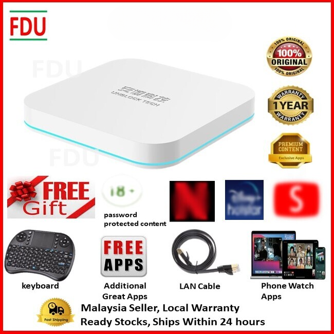 UNBLOCKTECH UBOX 12 PRO MAX TVBox | Lazada