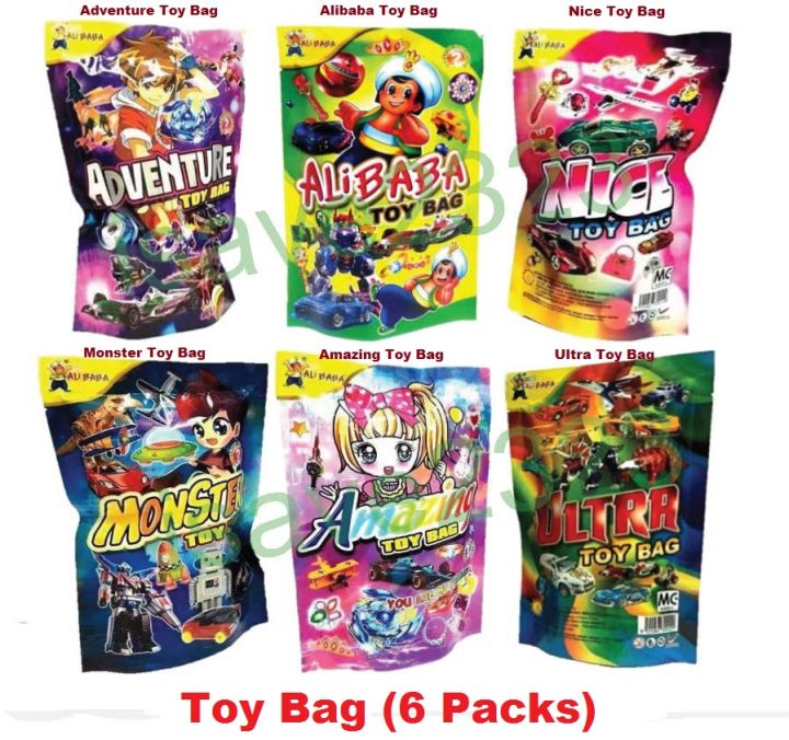 【Random Pick】 Toy Bag (6 Packs/Bag) - Alibaba / Amazing / Adventure ...