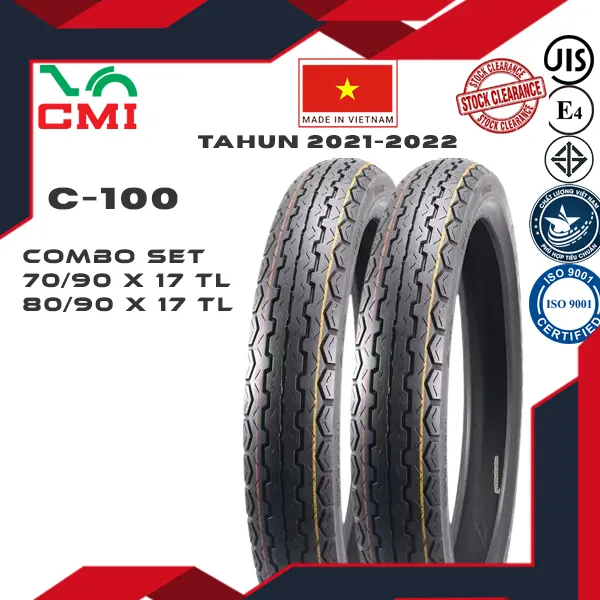 **[CLEAR STOCK] CMI RACING MOTORCYCLE TAYAR SET COMBO 2021-2022 ...