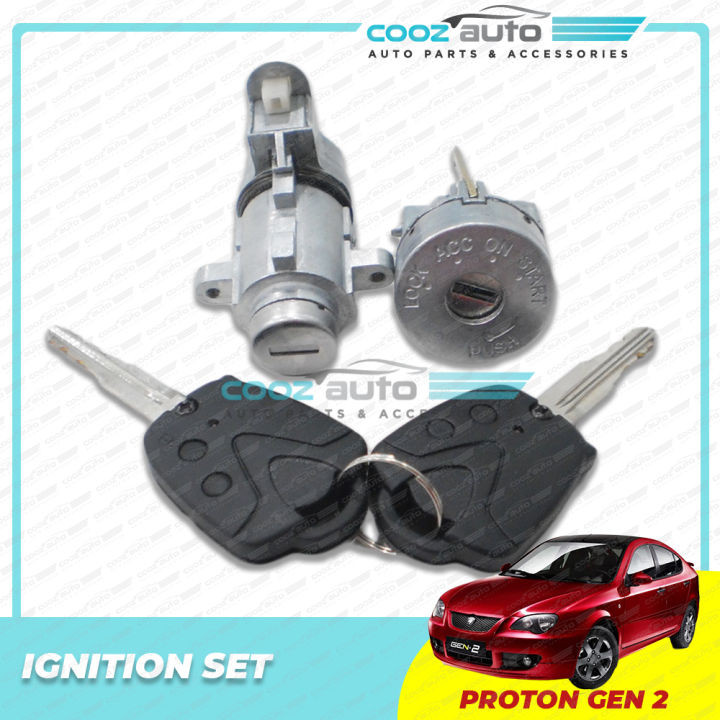 Proton Gen2 Key Set Ignition Switch + Door Key Set | Lazada