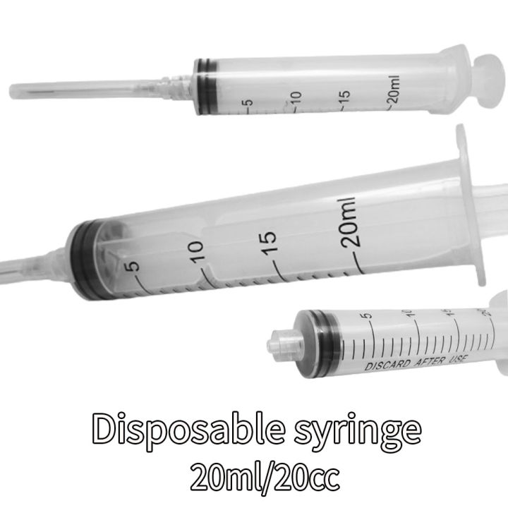 Disposable syringe 20ml/20cc | Lazada PH