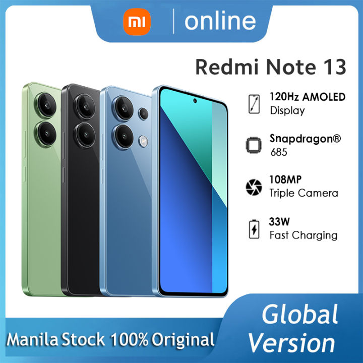 Redmi Note 13 6+128GB/8+256GB Global Version With 1 year Warranty ...