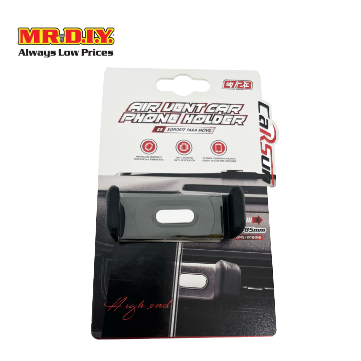 CARSUN ที่ยึดโทรศัพท์มือถือ วางโทรศัพท์มือถือในรถยนต์ สำหรับติดช่องแอร์ | Lazada.co.th