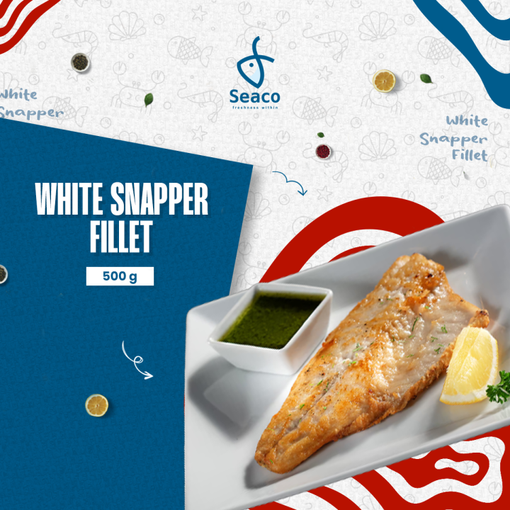 SEACO White Snapper Fillet 500g | Lazada Singapore