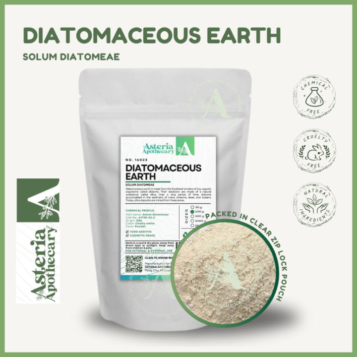 Diatomaceous Earth Powder 100g, 500g, 1Kg - Asteria Apothecary | Lazada PH