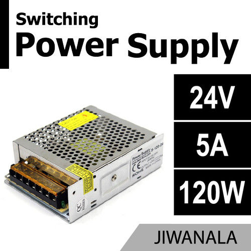 POWER SUPPLY 24V 5A / PSU 24V 5A SWITCHING POWER | Lazada Indonesia
