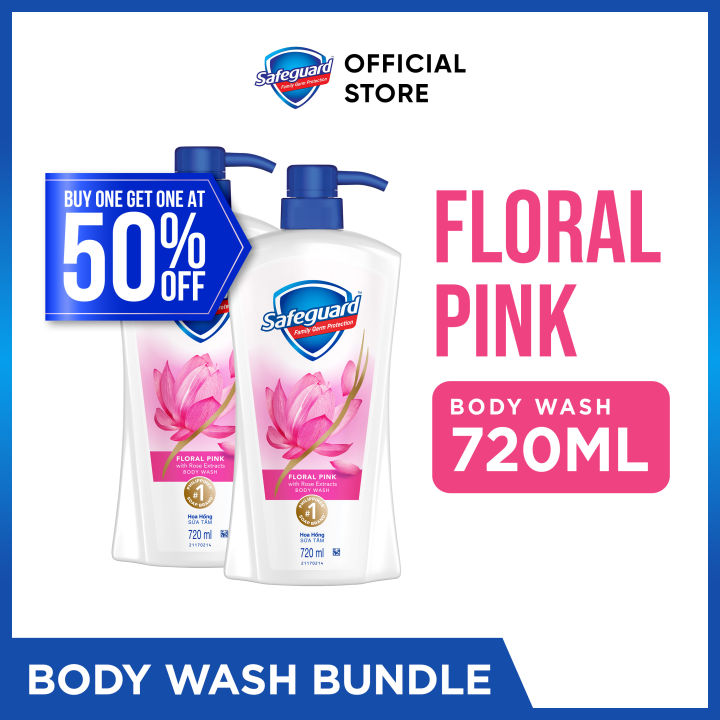 Safeguard Body Wash 720mL Floral Pink BOGO50 | Lazada PH