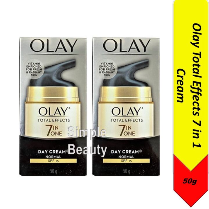 Olay Total Effects 7 In One Day Cream SPF 15, 50g | Lazada Singapore