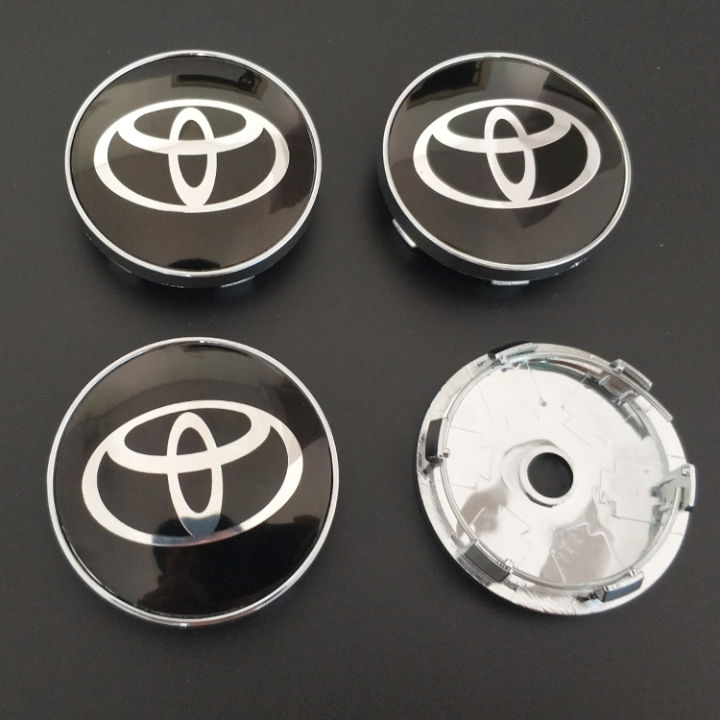 4PCS 60mm Car styling Wheel Center Hub Caps for toyot TRD PRIUS COROLLA ...