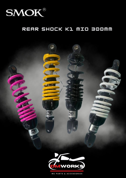 SMOK SHOCK K1 SERIES 280MM 300MM 330MM MIO SPORTY MIO I 125 HONDA CLICK ...