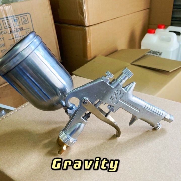 【SHIP IN 24H】F-75 spray gun 1.5mm furniture auto paint glue high ...
