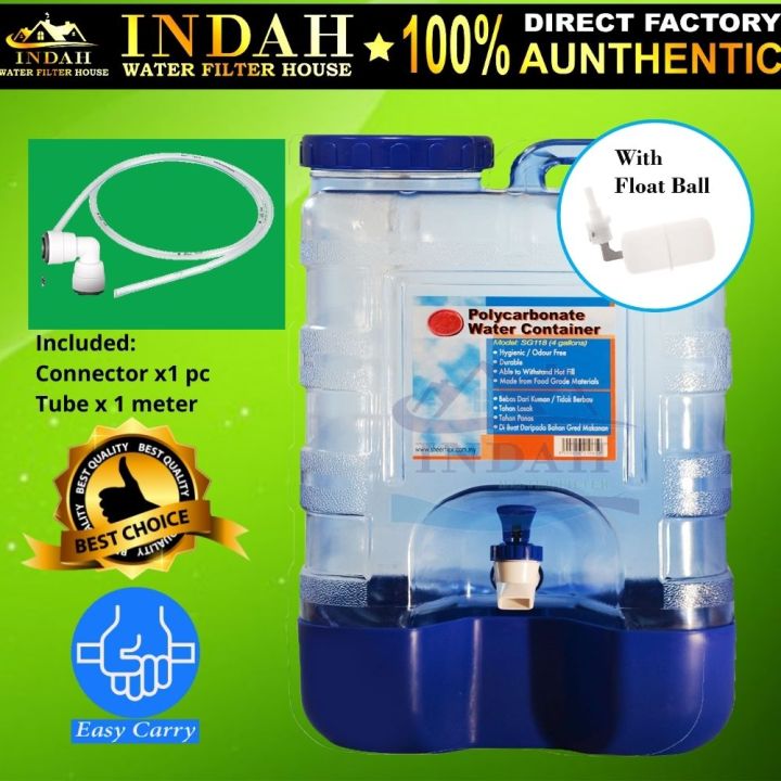 4 Gallon Plastic Empty Water Bottle Faucet Spigot Dispenser With Stand ...