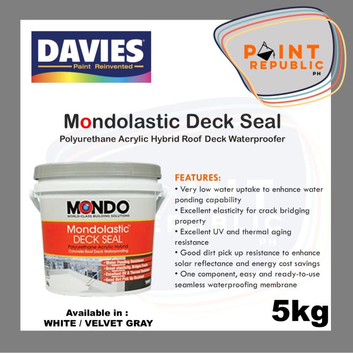DAVIES Mondolastic Deck Seal Polyurethane Waterproofing Membrane ...