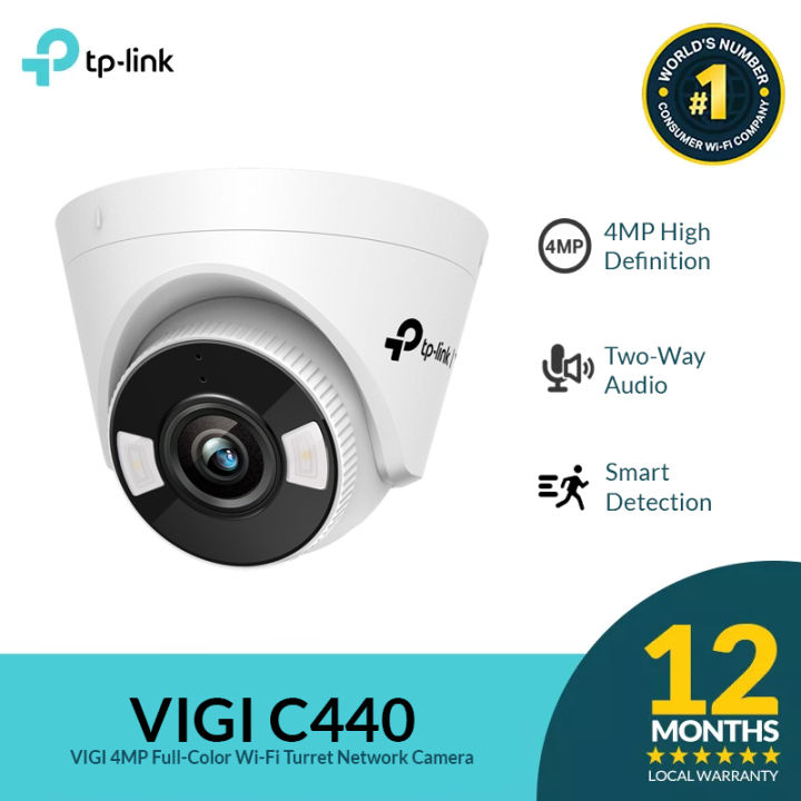 Tp-Link VIGI C440 4MP IR Turret Network Camera (4mm) | Lazada PH