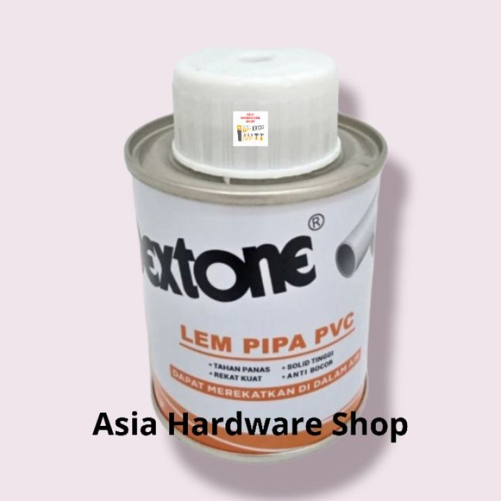 Lem Pipa PVC Paralon 150 gram Kaleng Perekat Paralon DEXTONE | Lazada ...