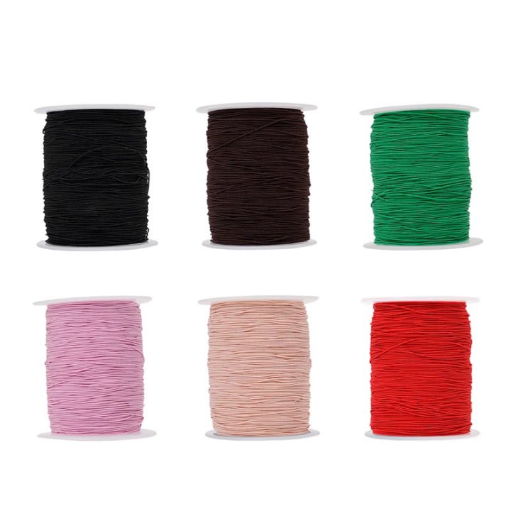 200 Yards Coloured Beading Thread String Elastic Cord Chinese Knot Cord ...