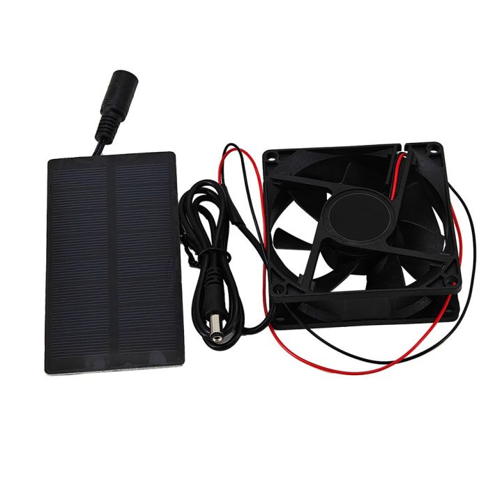 Gracekarin Cost-effective Camping Fan Kit Easy Installation DC Solar ...