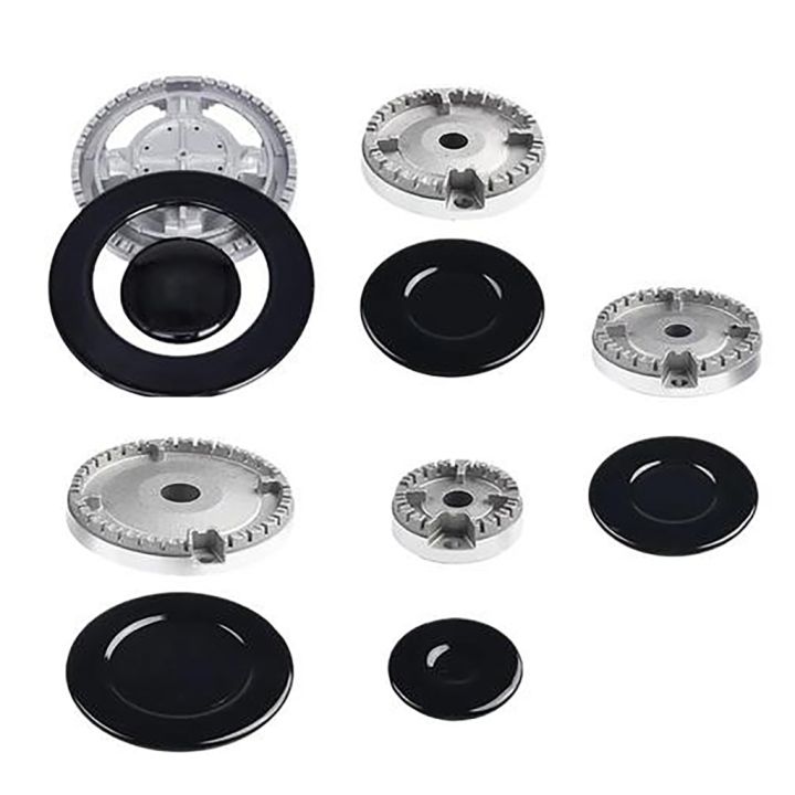 Professional Stove Top Accessories Range Burners Caps and Knob Set ...
