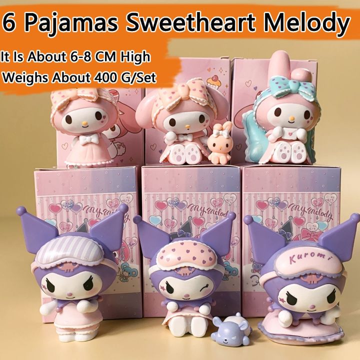 LYL Melody blind box Kulomi around Sanrio hand egg twisting machine toy ...