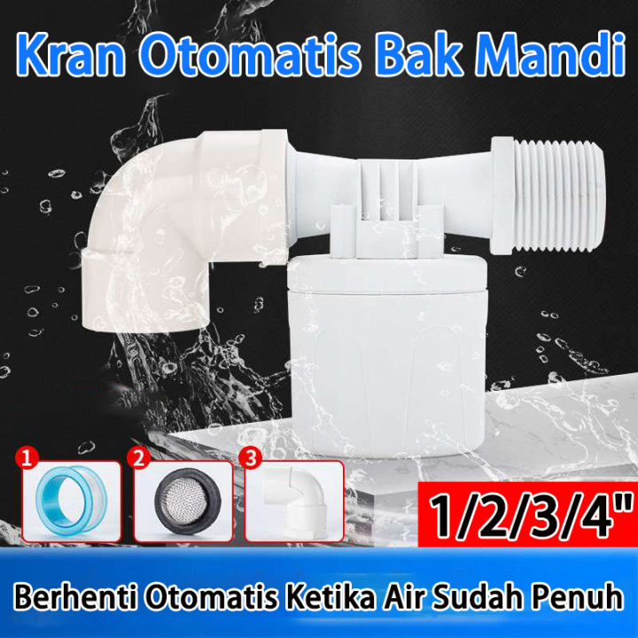 Kran Otomatis Bak Mandi / Water Control Sensor Keran Tandon Air / 1/2/3 ...