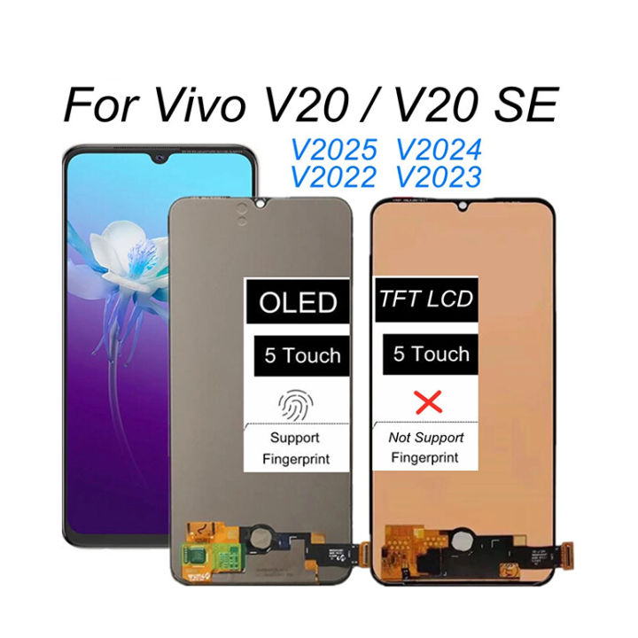 Vivo V20 V20se V21e Replacement/OLED LCD Display And Touch Screen ...