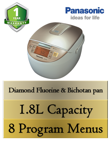 PANASONIC RICE COOKER SR-MG182 | Lazada