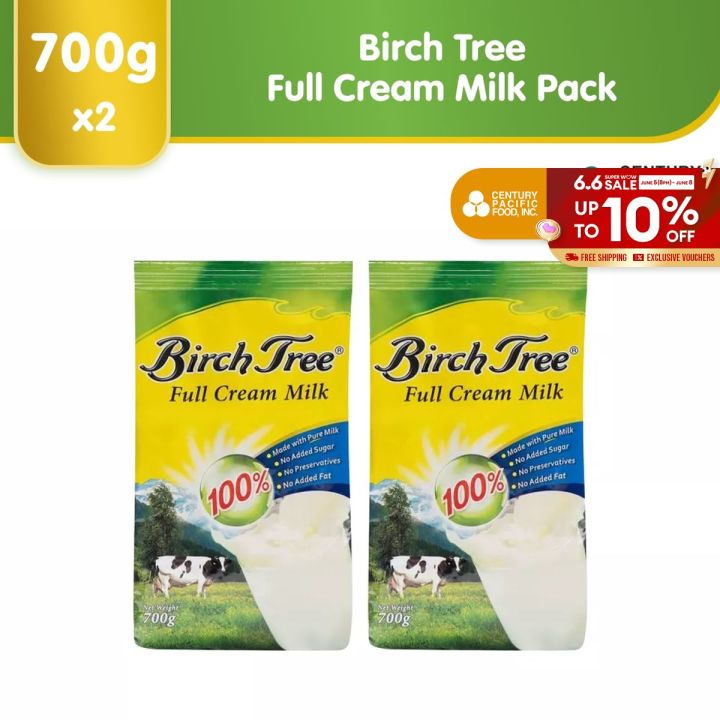 Birch Tree Full Cream Milk 700g Pack of 2 | Lazada PH