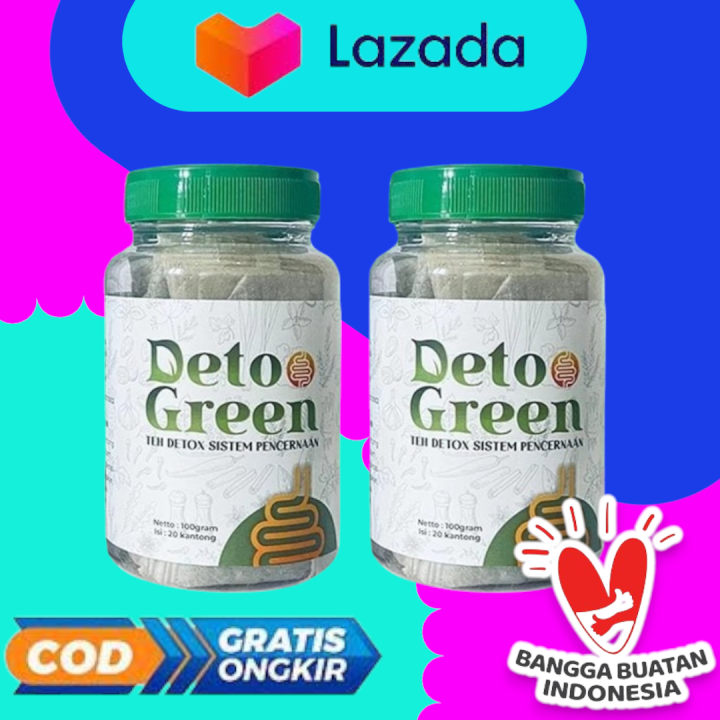[1 Botol ] Deto Green teh herbal yan dikenal karena manfaatnya untuk ...