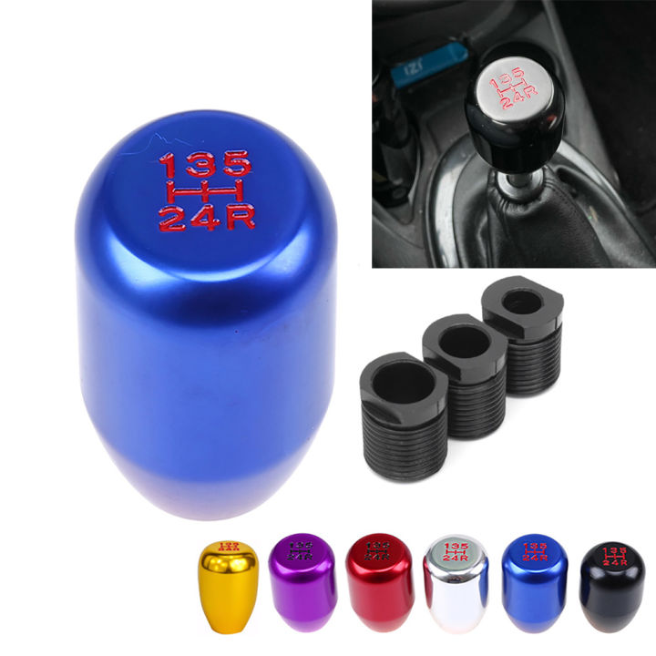 Universal Racing 5 Speed Car Gear Shifter Knob Manual Automatic Gear ...