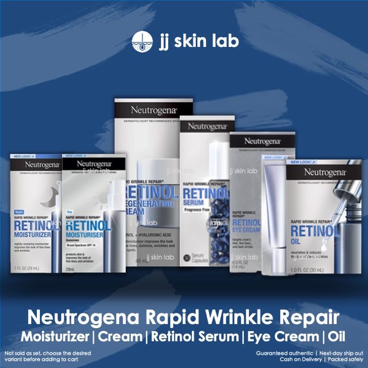 JJ Skin Lab - Neutrogena Rapid Wrinkle Repair Regenerating Cream ... JJ Skin Lab - Neutrogena Rapid Wrinkle Repair Regenerating Cream ...