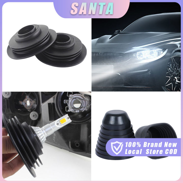 Led Headlight Dust Cover Car Led Headlight Dust Cover Rubber Waterproof ...