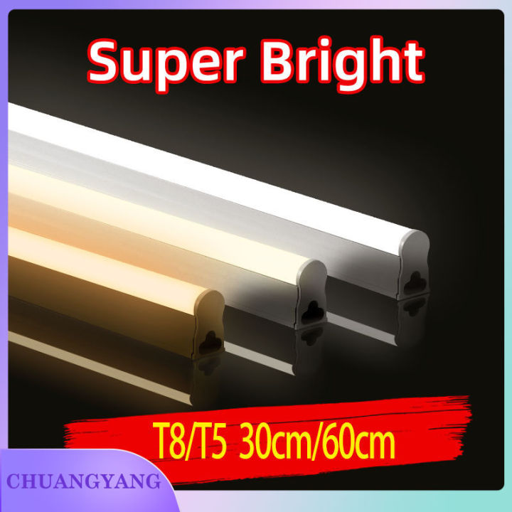 T8 T5 Led Tube Light 220V 5W 9W 10W 120CM 90CM 0.6CM 1Ft 2Ft 3Ft Bar Lights Fluorescent Led Wall ...