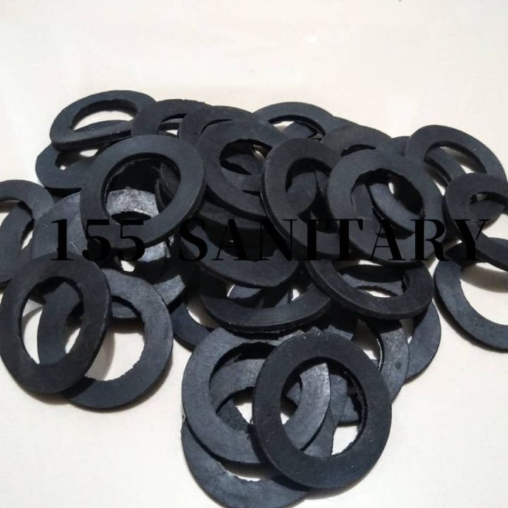 50 pcs seal karet lingkar dalam ukuran 1/2 inch, 3/4 inch dan 1 inch ...
